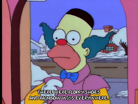 Krusty the clown season 4 episode 3 GIF on GIFER - by Beazelar