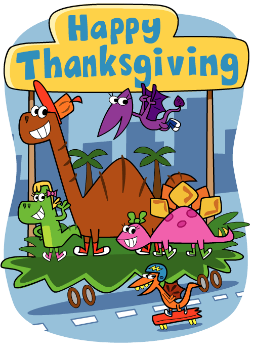 Happythanksgiving dinosaur animation GIF on GIFER - by Fordrege
