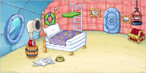 Spongebob kawaii pixel GIF on GIFER - by Bra