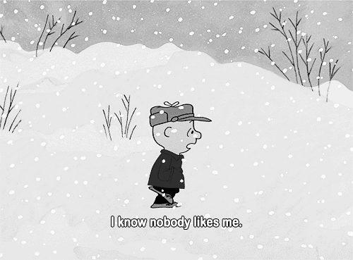 GIF sad cartoon snow - animated GIF on GIFER - by Kerana