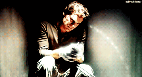 Dexter Morgan Smile Gif