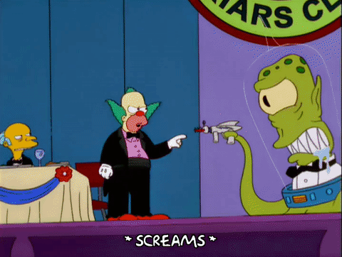 Season 13 episode 17 krusty the clown GIF on GIFER - by Mell