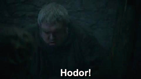 GIF hodor hbo game of thrones - animated GIF on GIFER - by Mazubei
