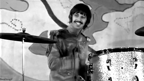 Ringo starr the beatles hello goodbye GIF on GIFER - by Moraghma