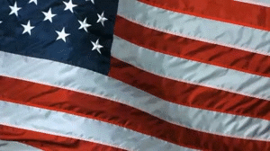 American Flag Waving Gif