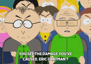 Angry crowd damage GIF on GIFER - by Mujas