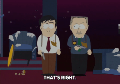 Angry police guns GIF on GIFER - by Yorn