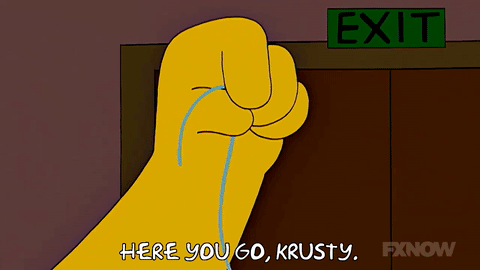 GIF lisa simpson episode 20 krusty the clown - animated GIF on GIFER ...