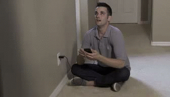 Frustrated waiting cell phone GIF on GIFER - by Oghmarne