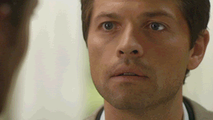 Misha Collins Smiling Gif
