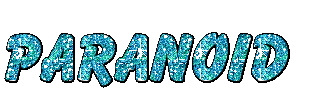 Animatedtext paranoid words GIF on GIFER - by Mauhn