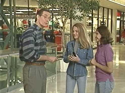Mall girls mall dad 90s GIF on GIFER - by Malohuginn