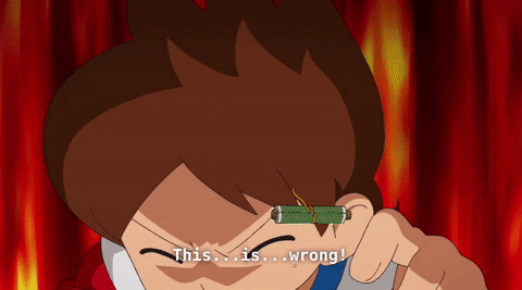 Evil ice cream yo kai watch GIF on GIFER - by Zololar