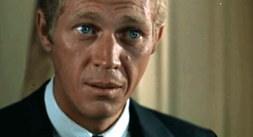GIF the thomas crown affair maudit steve mcqueen - animated GIF on ...