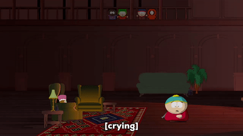 Cartman Crying