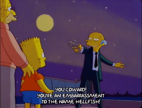 Bart simpson season 7 moon GIF on GIFER - by Manara