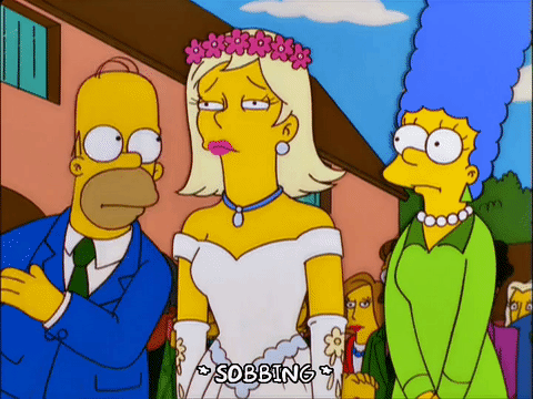 Wedding homer simpson season 11 GIF on GIFER - by Cerern