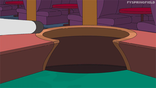GIF maggie simpson simpsons pool - animated GIF on GIFER - by Gagda