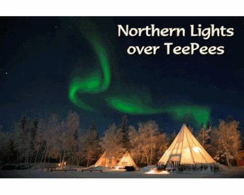 GIF northern lights - animated GIF on GIFER - by Faukus
