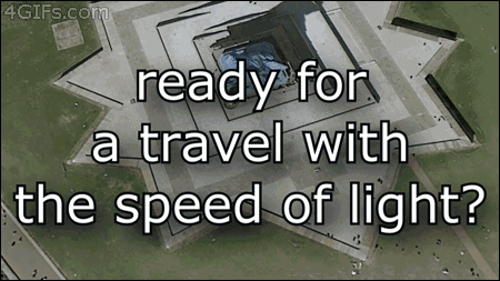 Light speed science space GIF on GIFER - by Opi