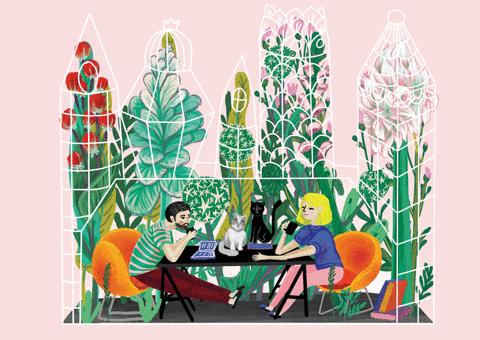 Spring coffee GIF on GIFER - by Balladozel