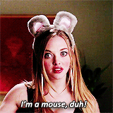 GIF mouse movie mean girls - animated GIF on GIFER - by Doumi