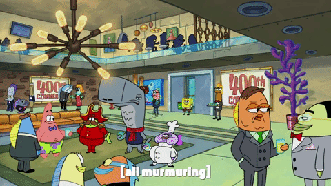 GIF goodbye krabby patty factory fresh spongebob squarepants - animated ...