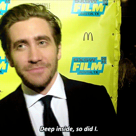 Jake gyllenhaal sxsw demolition GIF on GIFER - by Galkree