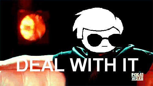 Swag deal with it dave strider GIF on GIFER - by Bloodsmith