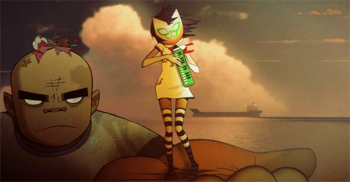 Beach gorillaz obsessed GIF on GIFER - by Chillstone