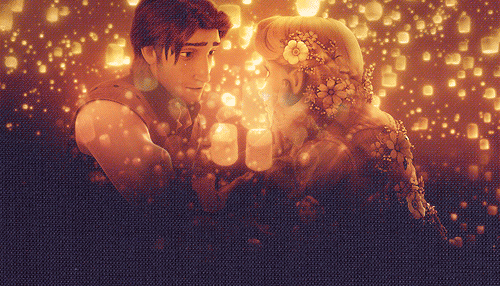 Tangled sunny floating lanterns GIF on GIFER - by Kirirana