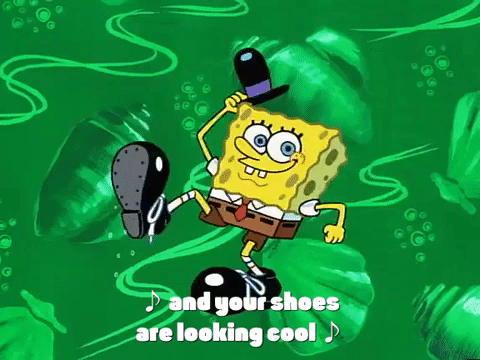 Flats Spongebob Gif YARN | Bun? No Shoe. | SpongeBob SquarePants