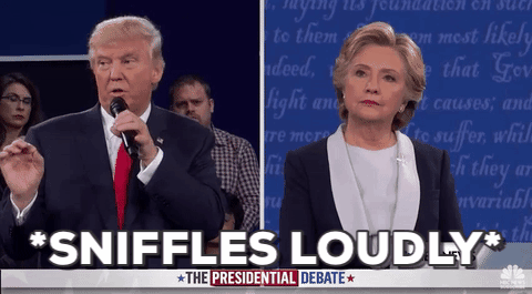 Election 2016 presidential debate GIF on GIFER - by Anayafym