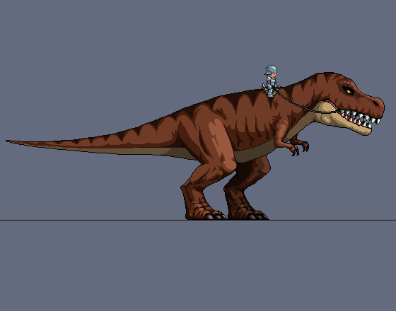 T rex GIF on GIFER - by Iangda