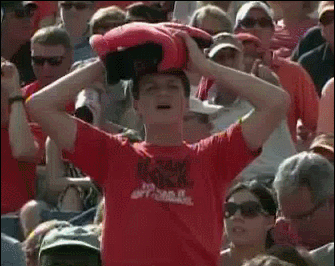 Upset Fan Gif Funny Reaction Post Reaction Post Gif | WiffleGif
