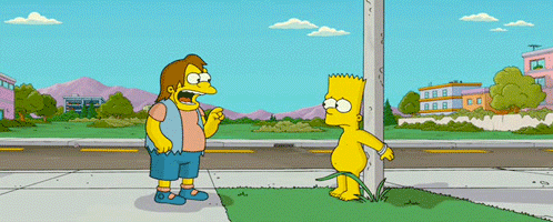 Simpsons nelson simpson GIF on GIFER - by Gazil