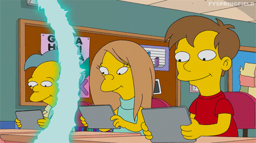 Reaction simpsons waylon smithers GIF on GIFER - by Ananis