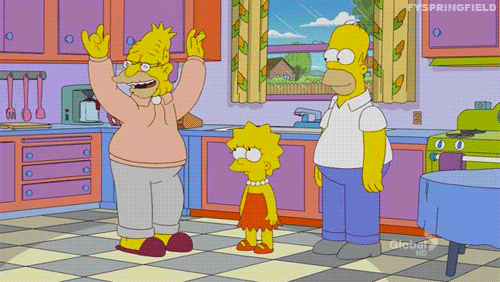 Abe simpson reaction dance GIF on GIFER - by Cehelm