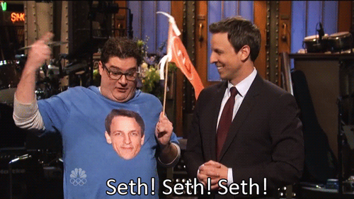 Snl seth meyers GIF on GIFER - by Hurdred