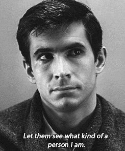 Norman bates psycho film GIF on GIFER - by Mirarn