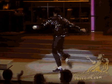 Michael Jackson Lean Gif