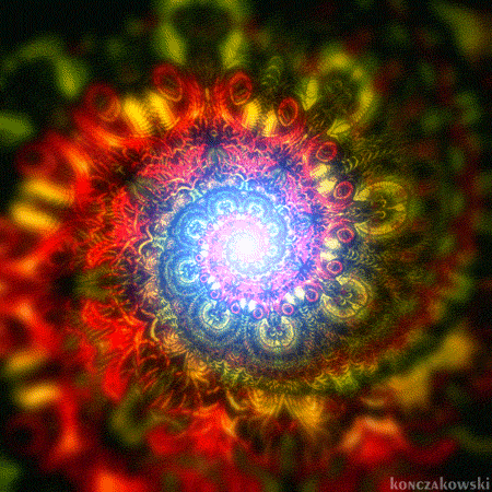 GIF trippy colors hypnotic - animated GIF on GIFER - by Tegor