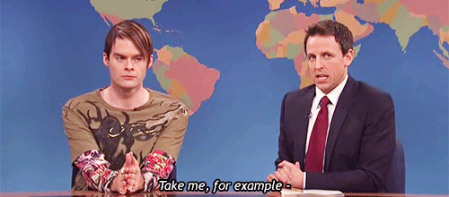 Bill Hader Stefon Seth Meyers