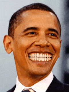 GIF obama teeth show me your teeth - animated GIF on GIFER - by Thetara