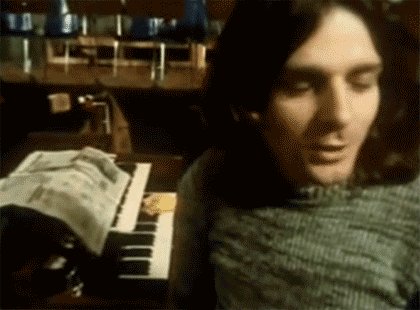 GIF pink floyd rick wright - animated GIF on GIFER - by Buzanius