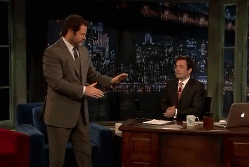 Hey everybody offerman GIF on GIFER - by Arcaneray