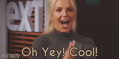 GIF smile interview britney spears - animated GIF on GIFER - by Anayalen