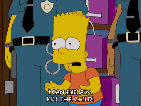 GIF bart simpson season 20 angry - animated GIF on GIFER - by Thorgathris