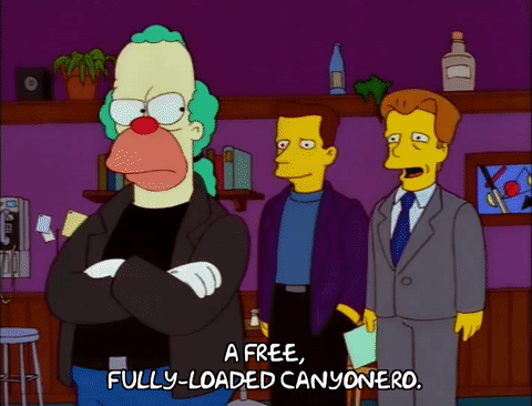 Season 9 episode 15 krusty the clown GIF on GIFER - by Babor