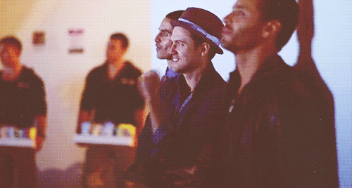 Snl seth meyers aaron tveit GIF on GIFER - by Nuarus